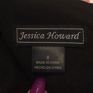 Jessica Howard | Dresses | Nwt Jessica Howard Black One Shoulder Party ...